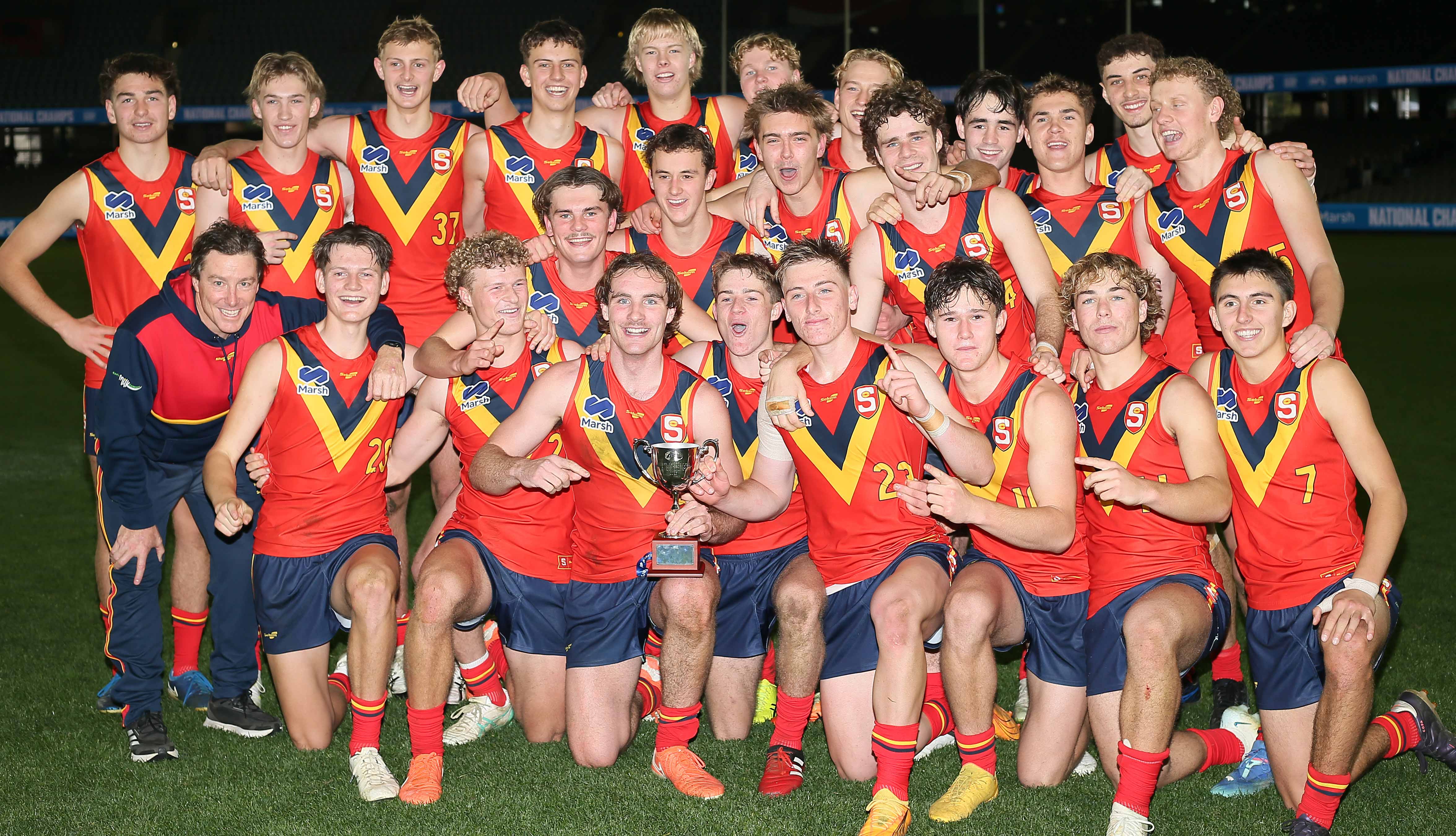 Seven South Australians in 2025 U18 All-Australian Team | NAFC